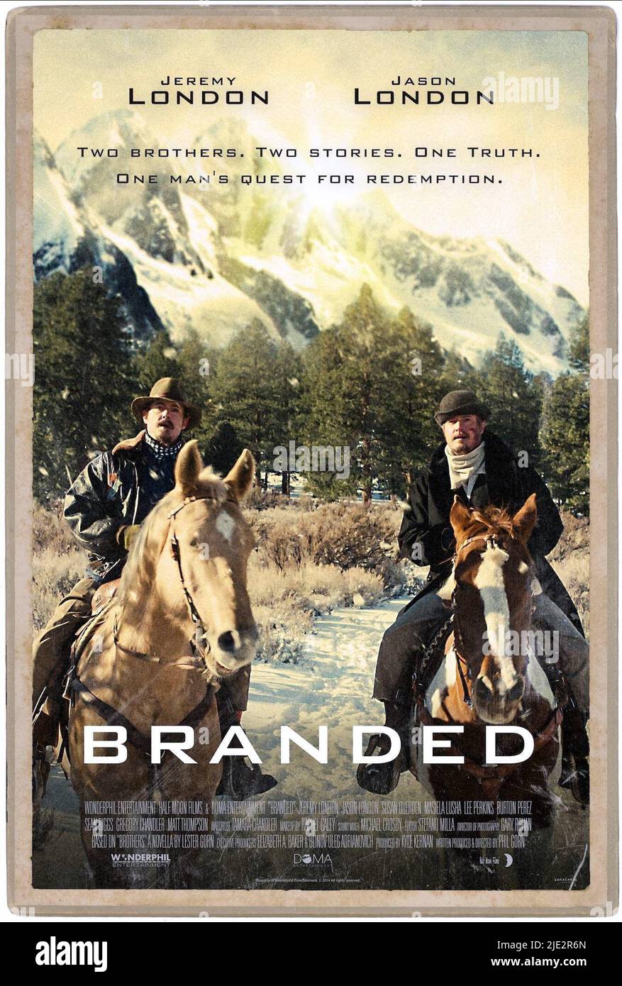 JEREMY LONDON, JASON LONDON POSTER, BRANDED, 2015 Stock Photo - Alamy