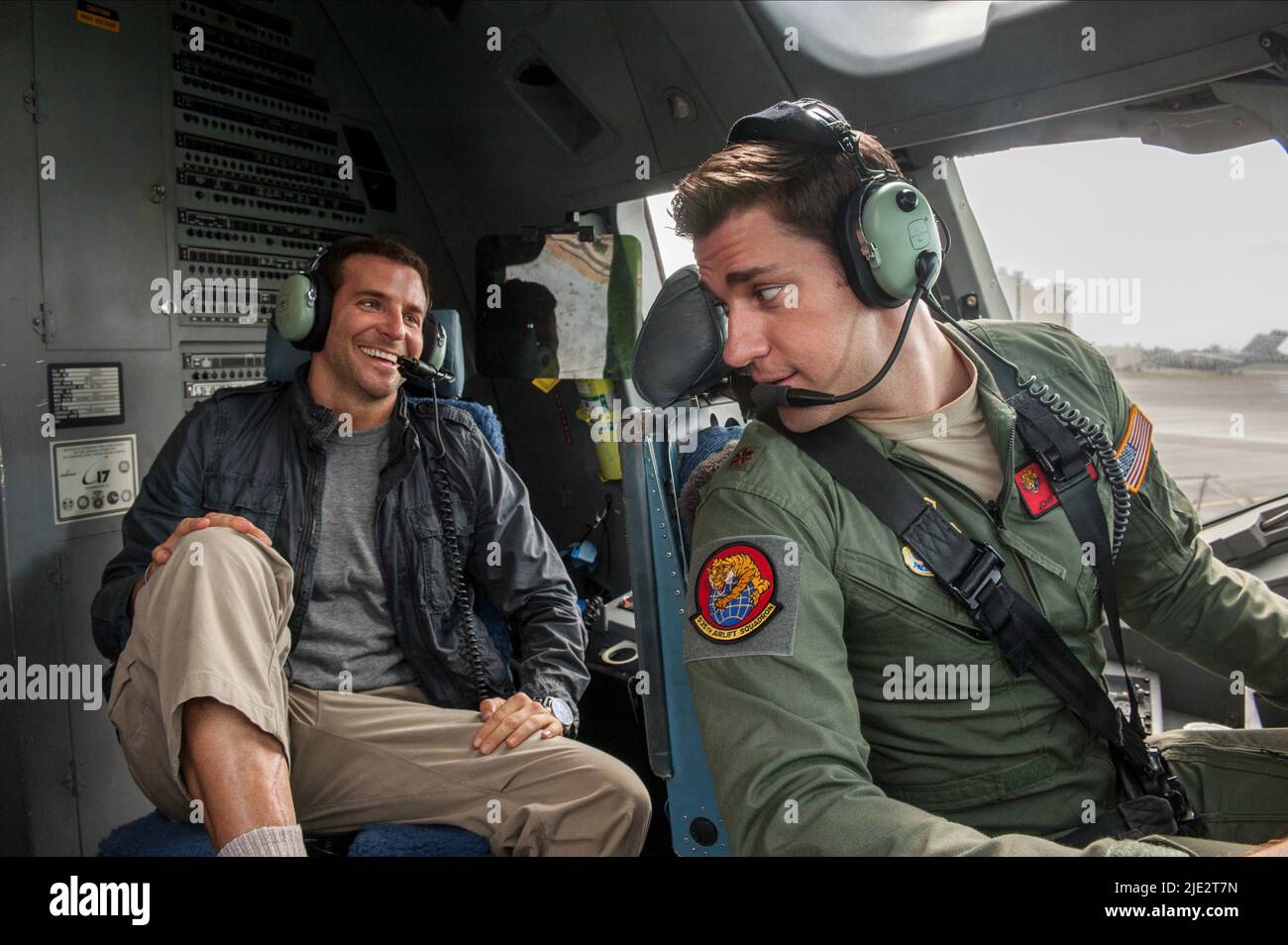 BRADLEY COOPER, JOHN KRASINSKI, ALOHA, 2015 Stock Photo - Alamy