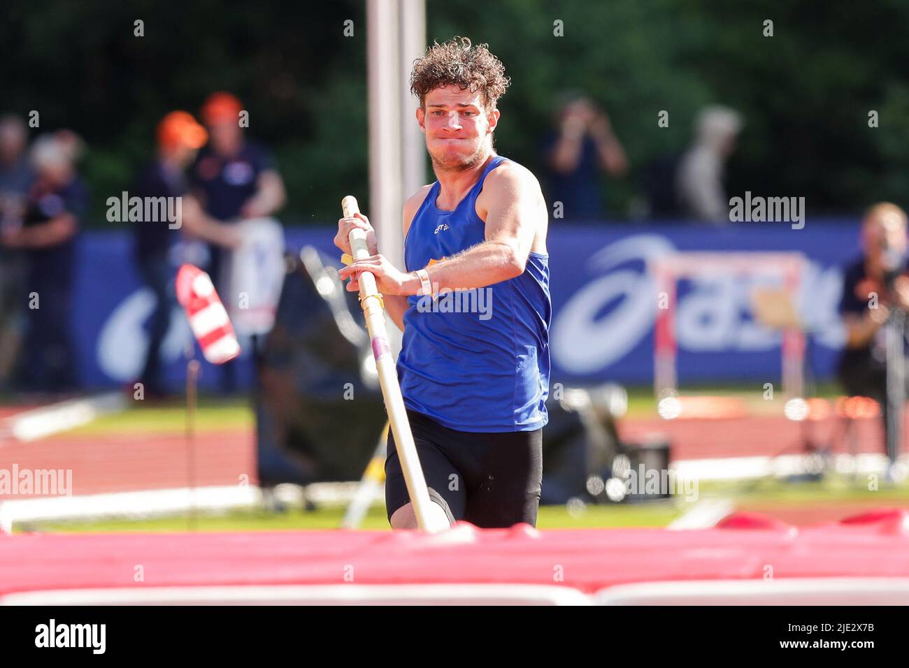 APELDOORN, NETHERLANDS - JUNE 24: Dylan Langeveld of the Netherlands ...