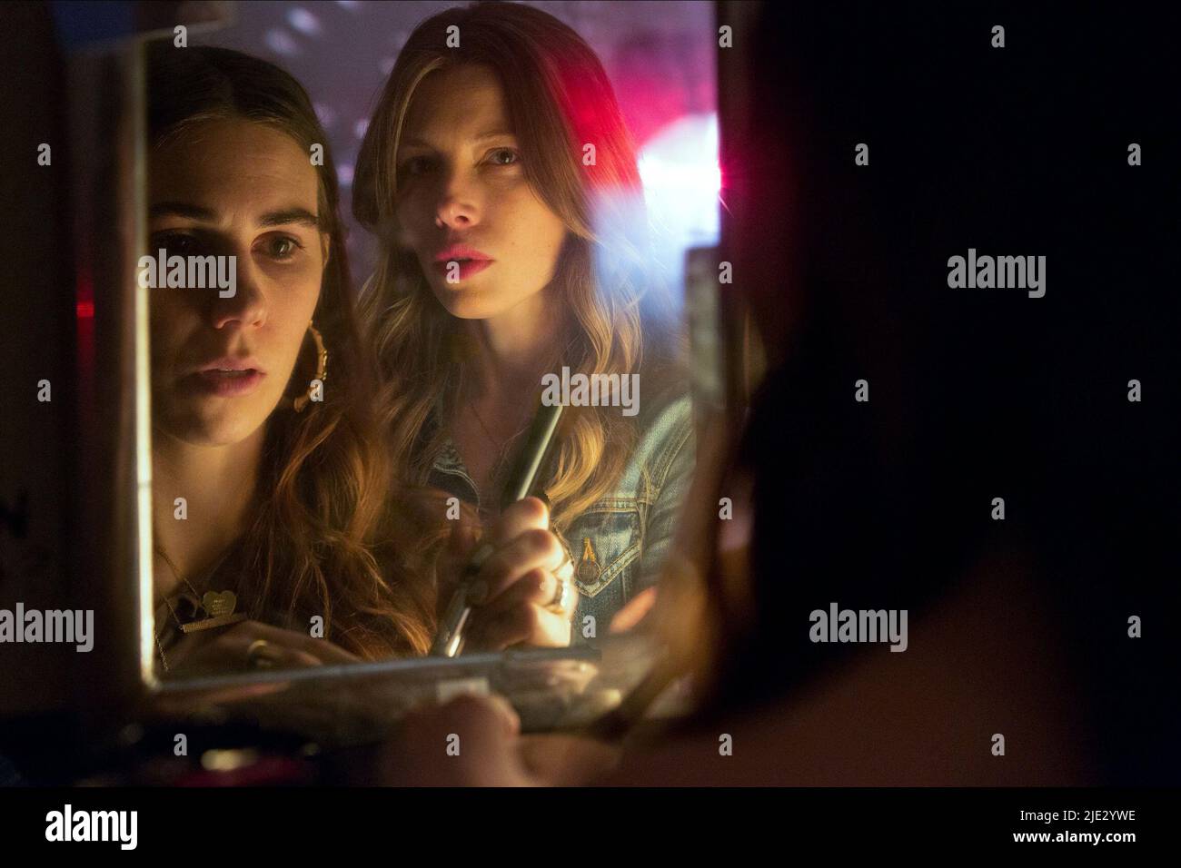 ZOSIA MAMET, JESSICA BIEL, BLEEDING HEART, 2015 Stock Photo - Alamy