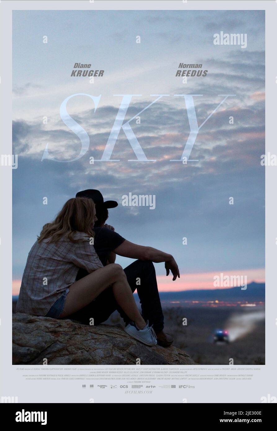 DIANE KRUGER, NORMAN REEDUS, SKY, 2015 Stock Photo - Alamy