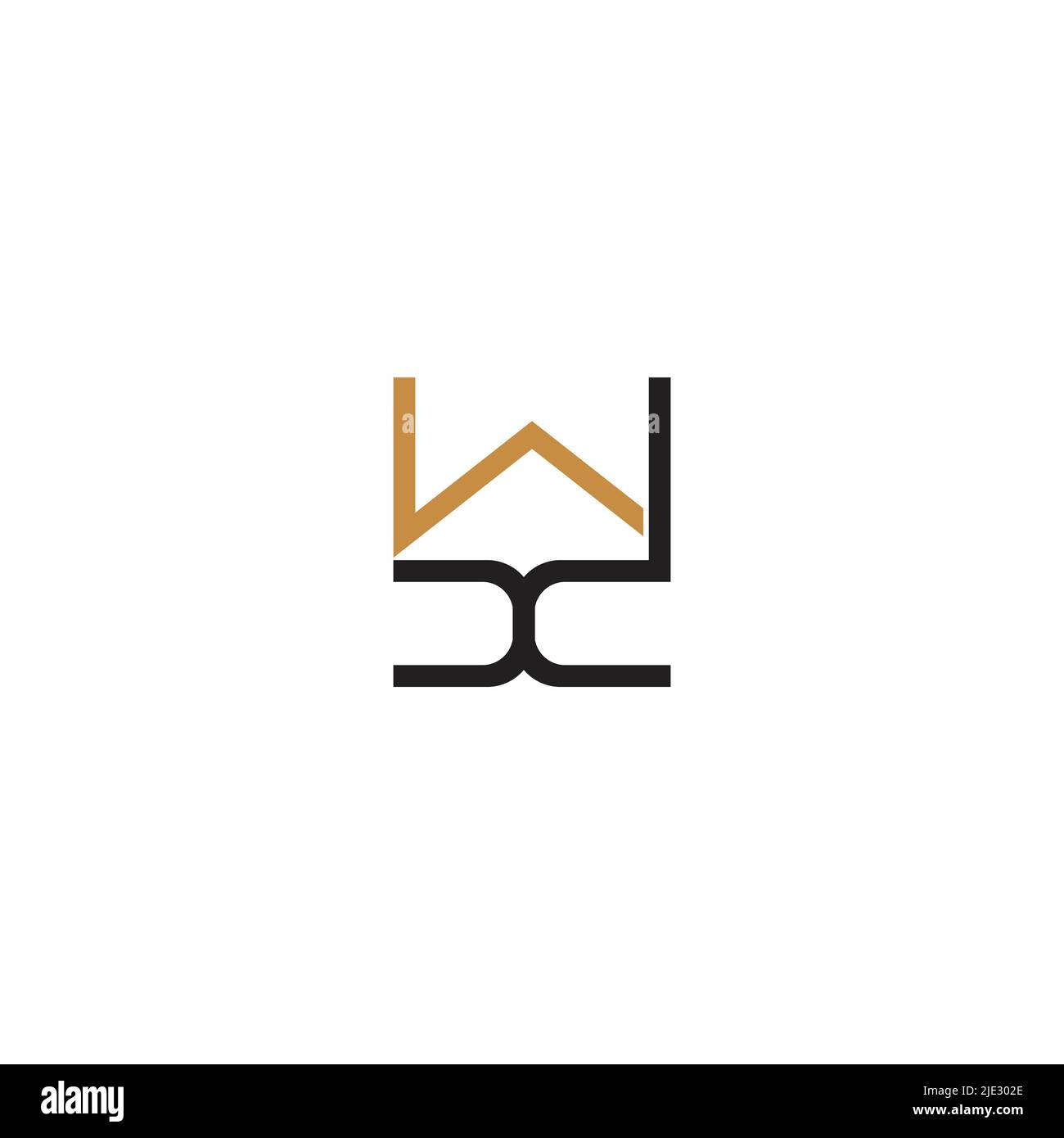 Alphabet letters Initials Monogram logo XW, WX, X and W Stock Vector ...