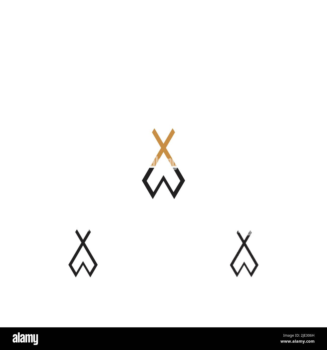 Alphabet letters Initials Monogram logo XW, WX, X and W Stock Vector ...