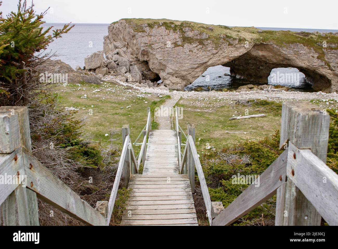 Unique photo of arches provincial park in newfoundland Stock Photo - Alamy