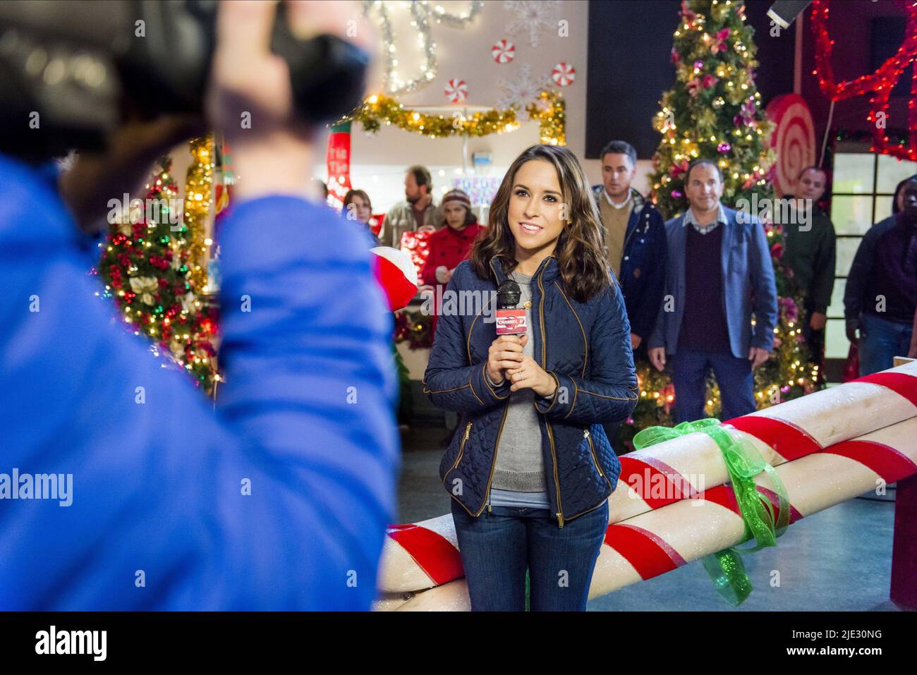 LACEY CHABERT, FAMILY FOR CHRISTMAS, 2015 Stock Photo - Alamy