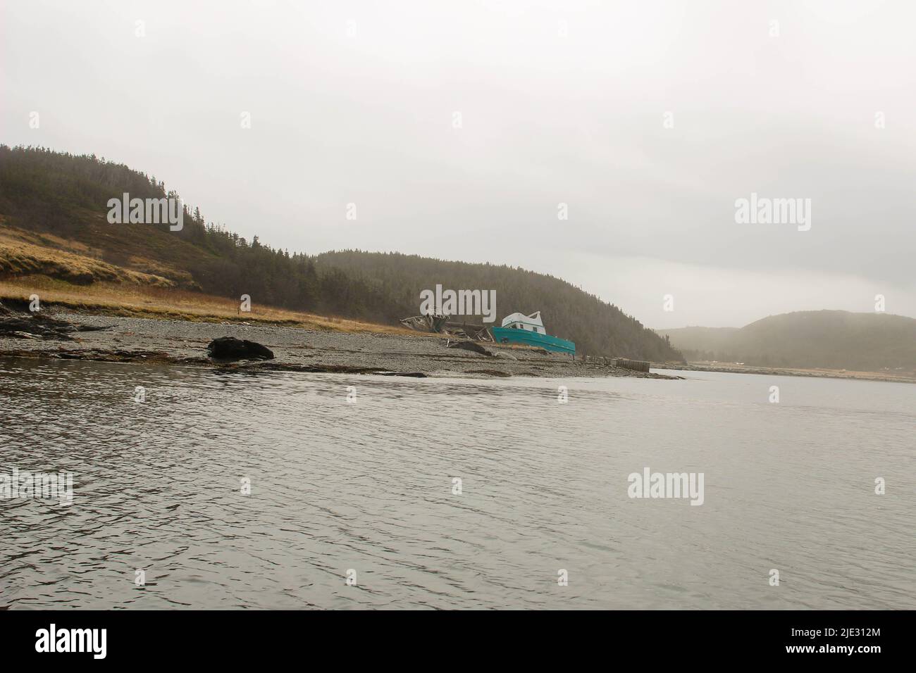 Storm in Newfoundland Ocean in canada during may Stock Photo - Alamy