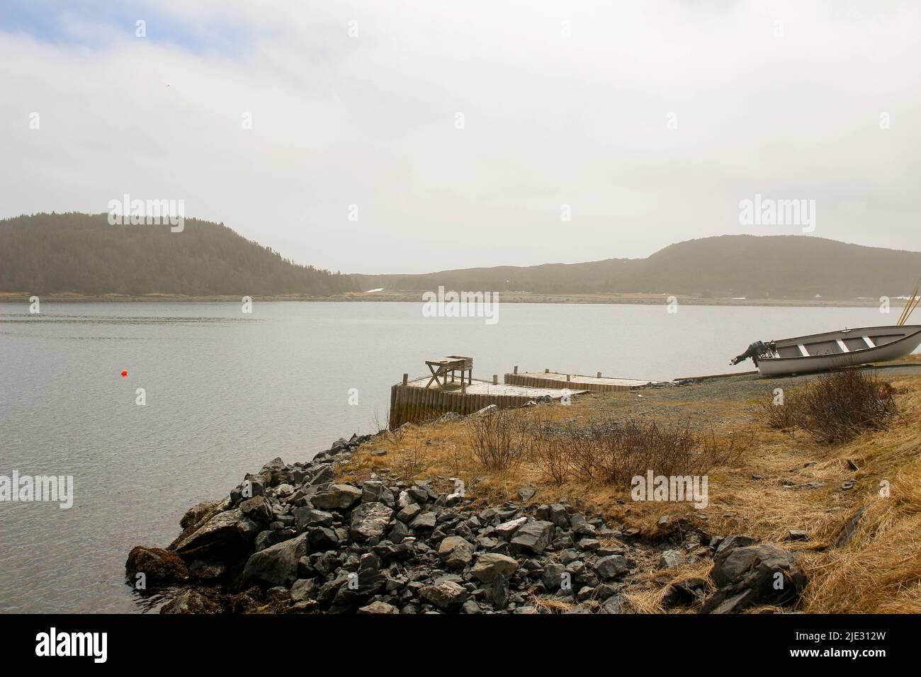 Marguerite Bay in St. Anthony, Newfoundland, Canada, North America ...