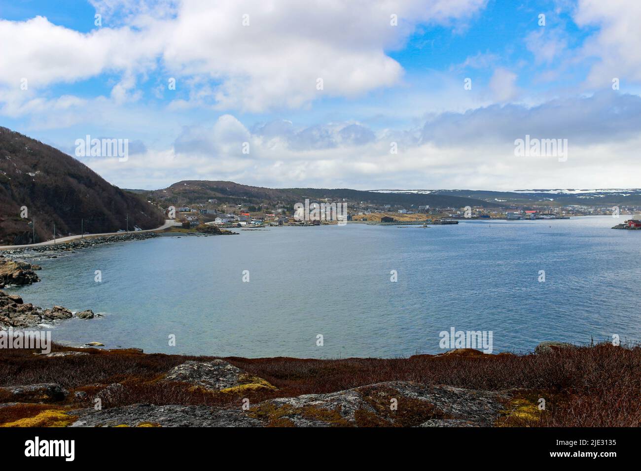 Marguerite Bay in St. Anthony, Newfoundland, Canada, North America ...