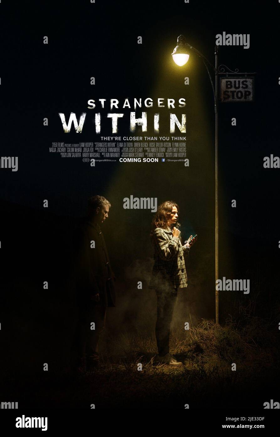 MOVIE POSTER, STRANGERS WITHIN, 2015 Stock Photo - Alamy