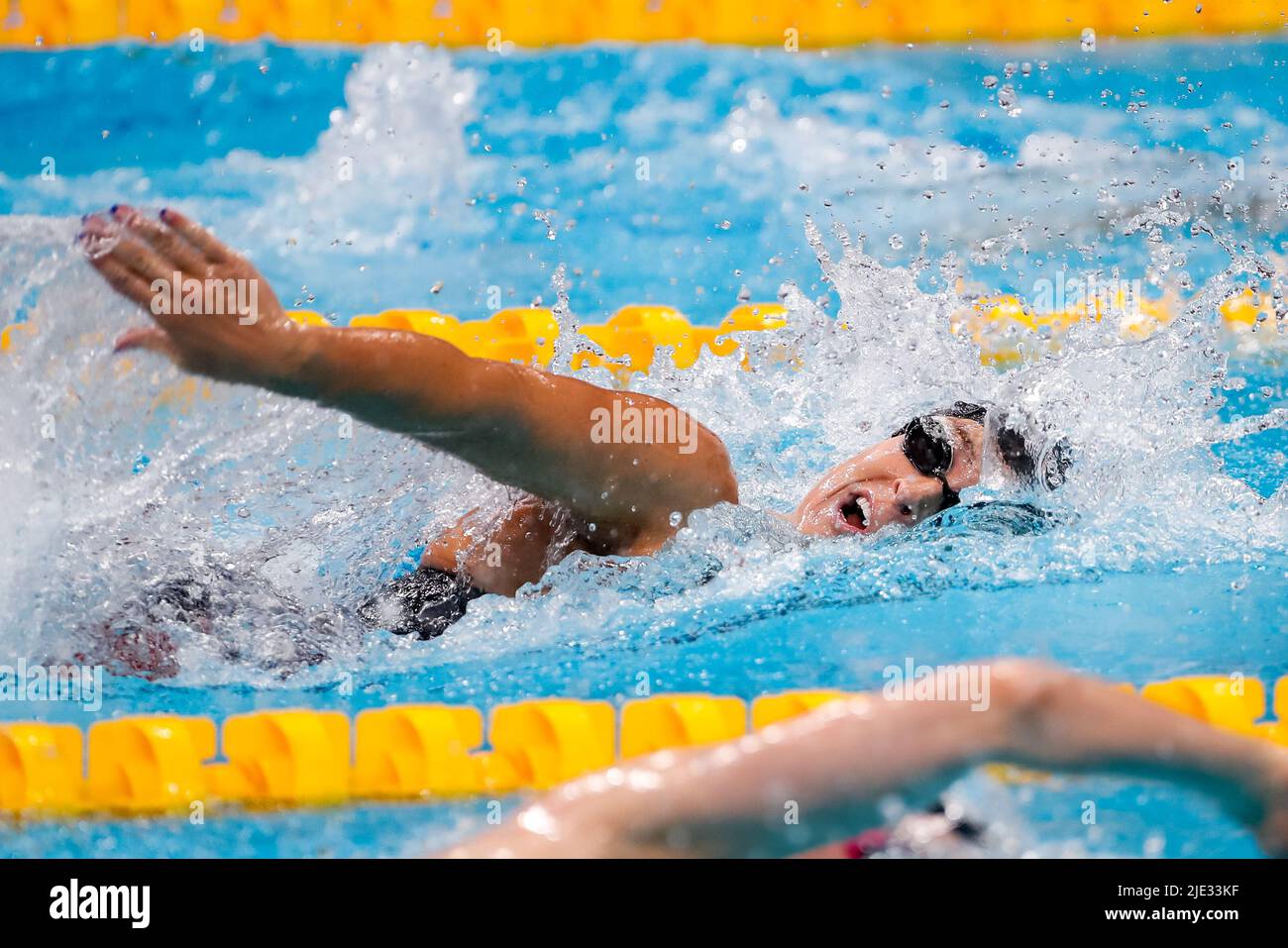 BUDAPEST, HUNGARY - JUNE 24: Lea Smith of the United States of America ...