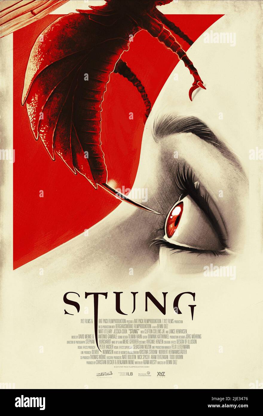 MOVIE POSTER, STUNG, 2015 Stock Photo - Alamy