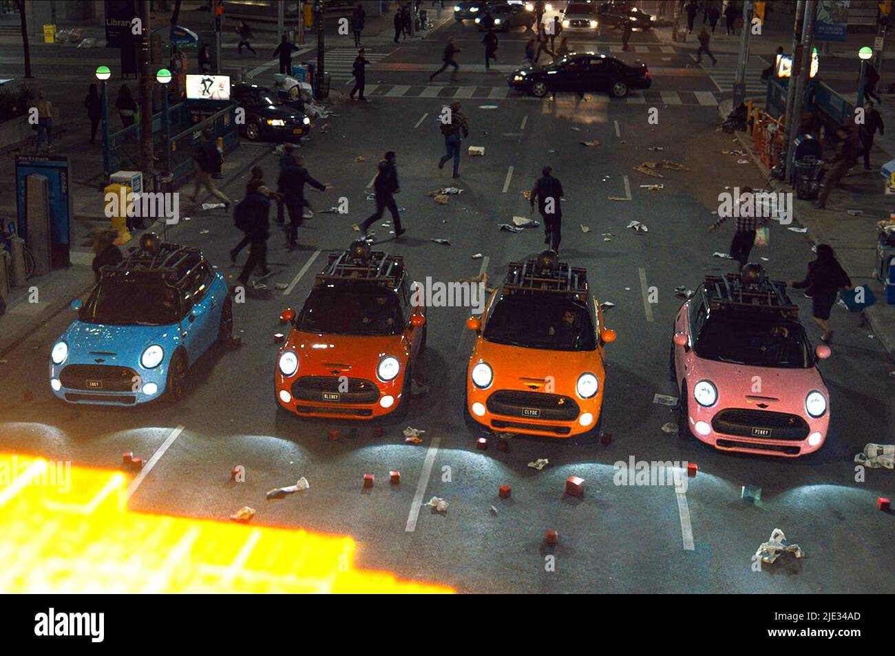 INKY, BLINKY, CLYDE, PINKY, PIXELS, 2015 Stock Photo - Alamy