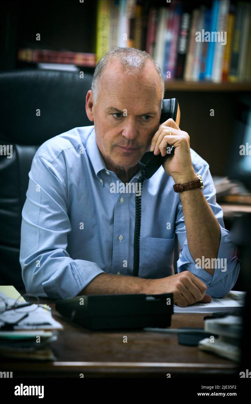 MICHAEL KEATON, SPOTLIGHT, 2015 Stock Photo - Alamy