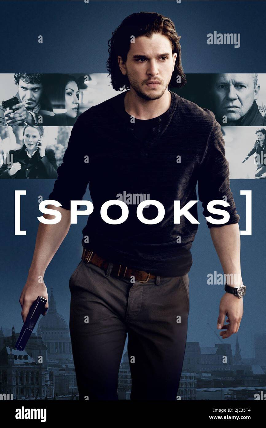 KIT HARINGTON POSTER, SPOOKS: THE GREATER GOOD, 2015 Stock Photo - Alamy