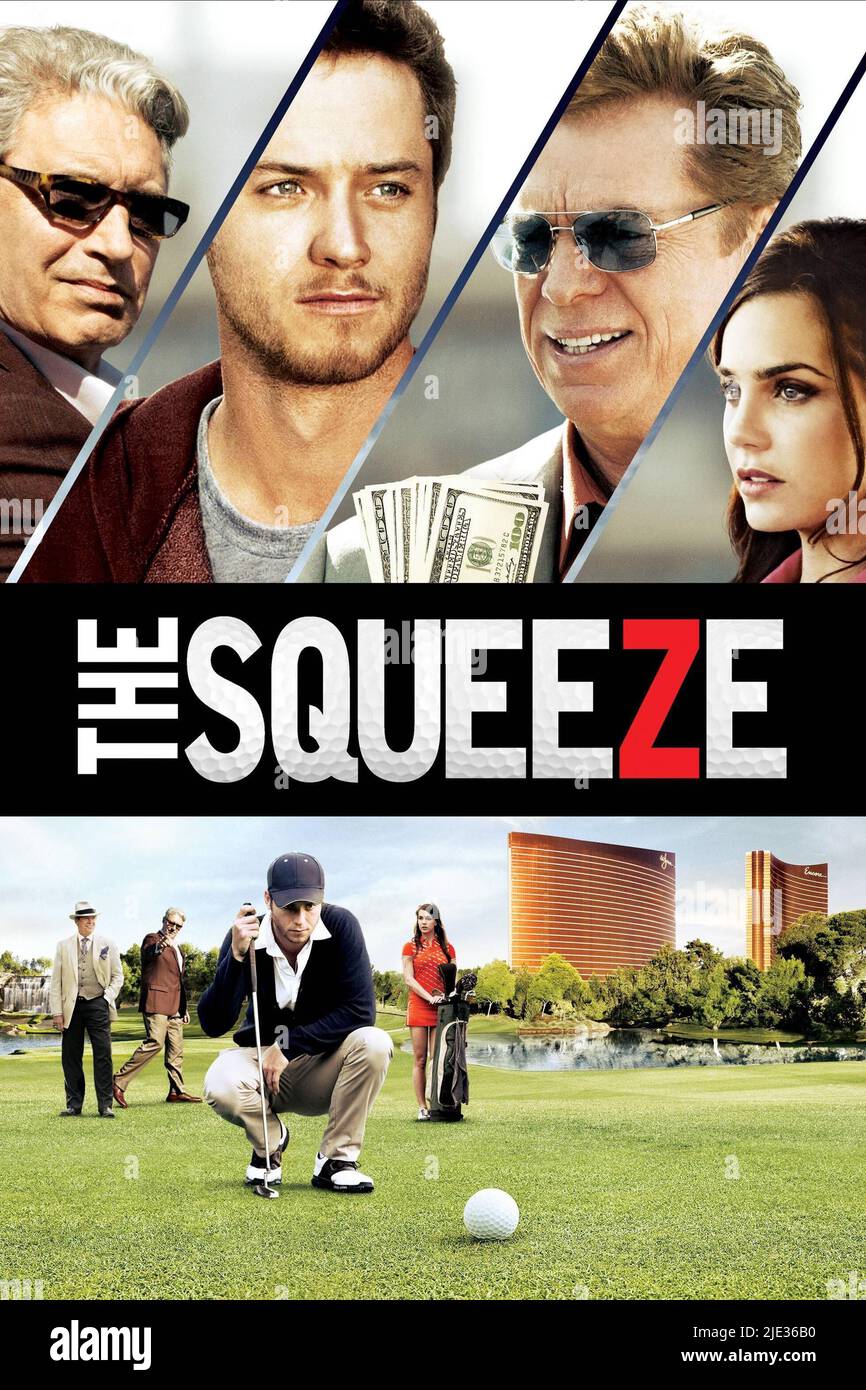 MOVIE POSTER, THE SQUEEZE, 2015 Stock Photo - Alamy