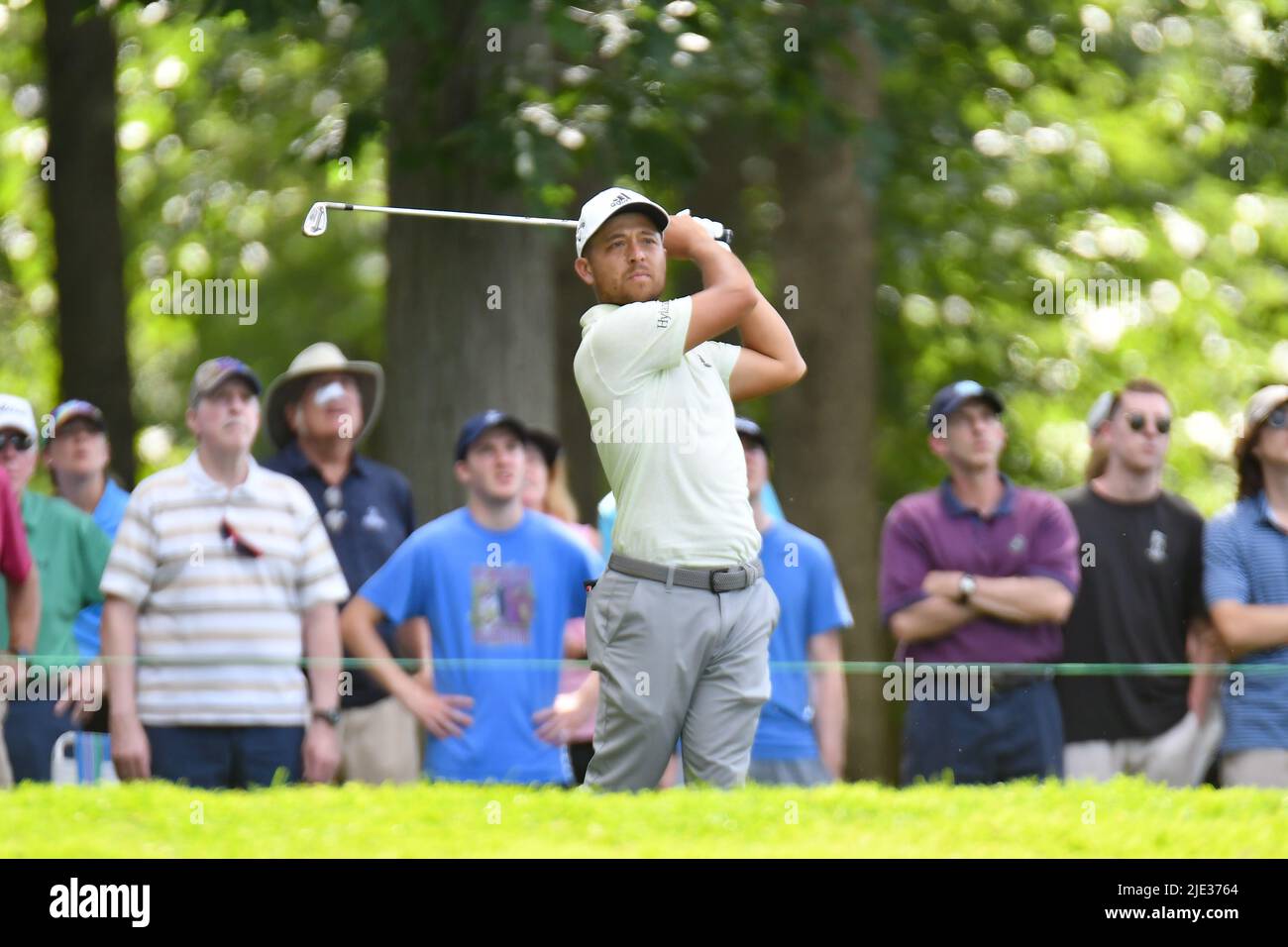 Cromwell, Connecticut, USA. Friday June 24, 2022: Zander Schauffele ...
