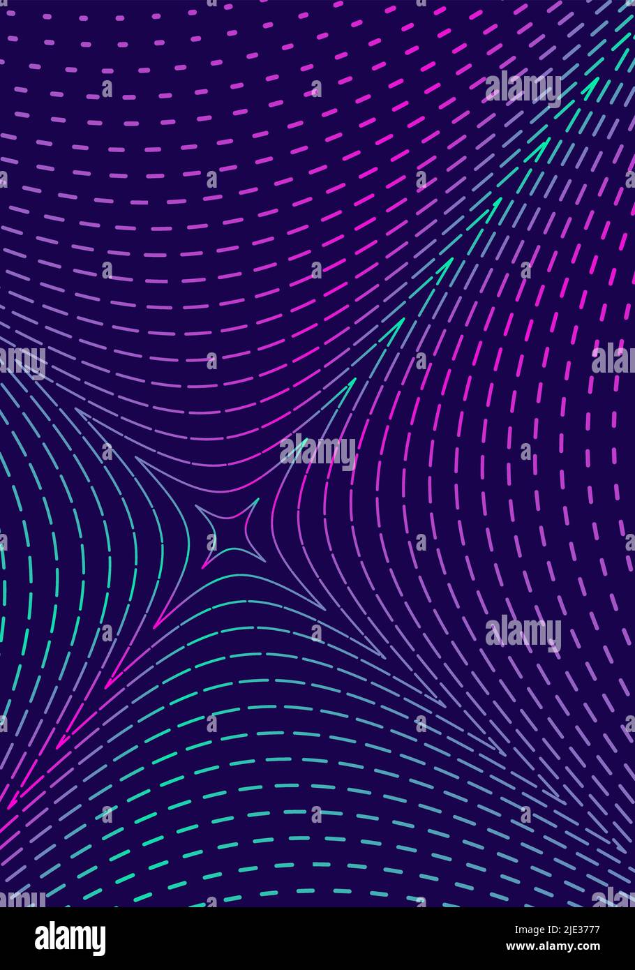 Minimal cover design template. Modern brochure layout. Neon vibrant ...