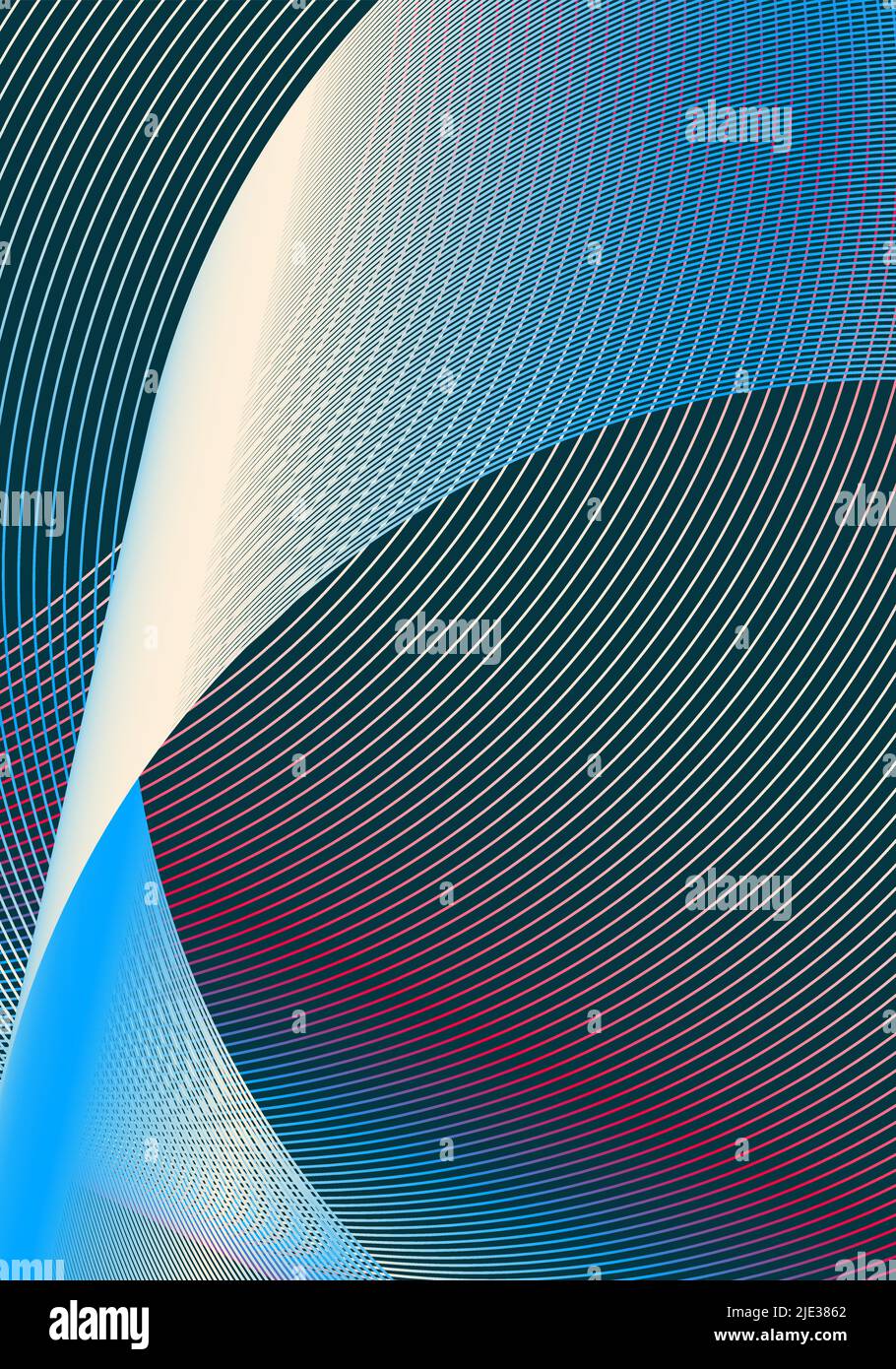 Minimal cover design template. Modern brochure layout. Red white blue ...