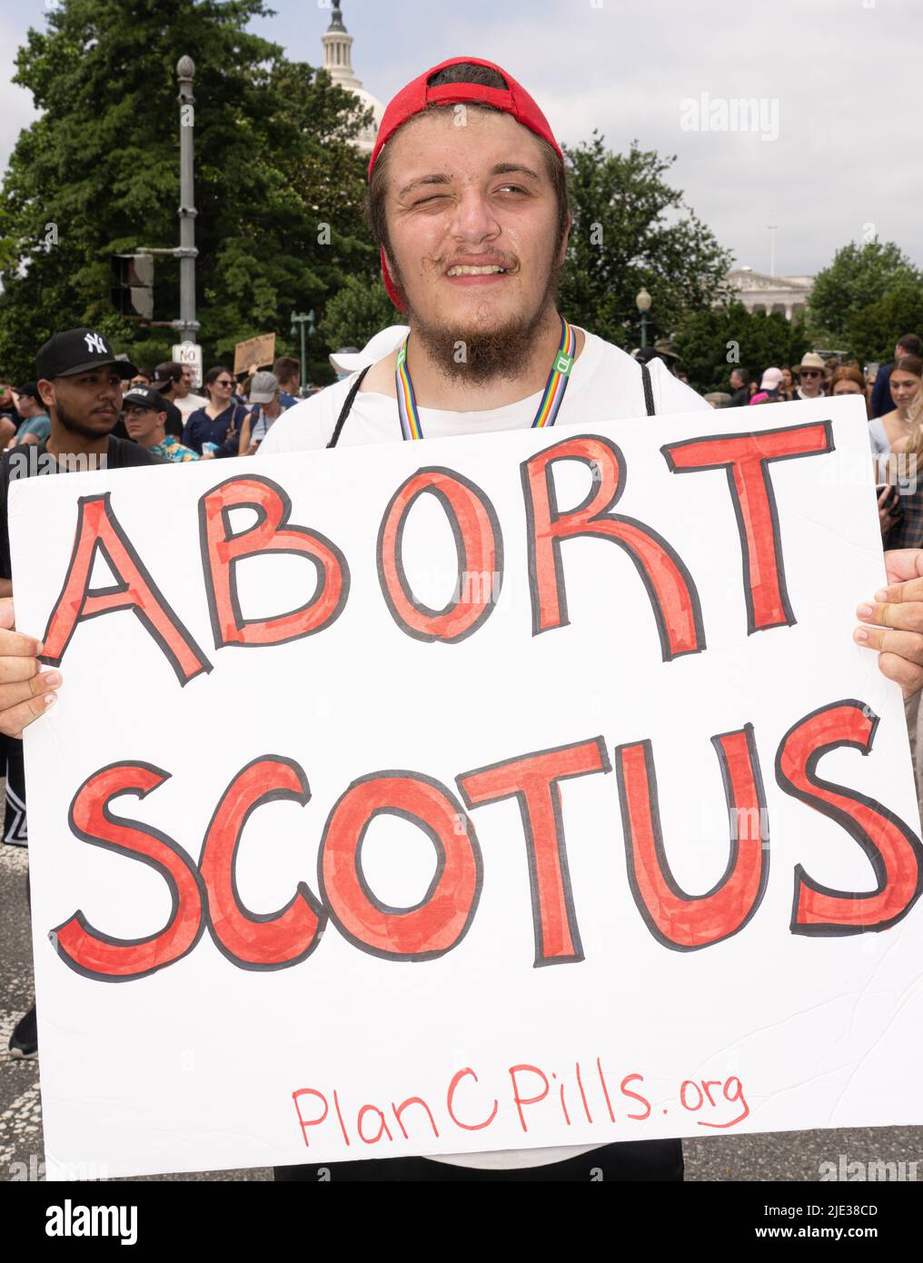 Washington, United States Of America. 24th June, 2022. "ABORT SCOTUS ...