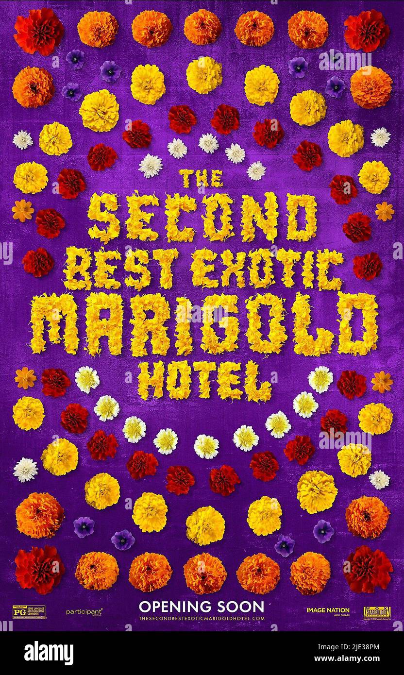 Movie poster best exotic marigold hi-res stock photography and images ...