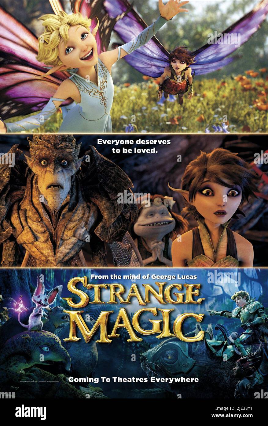 DAWN,MARIANNE,KING,POSTER, STRANGE MAGIC, 2015 Stock Photo - Alamy