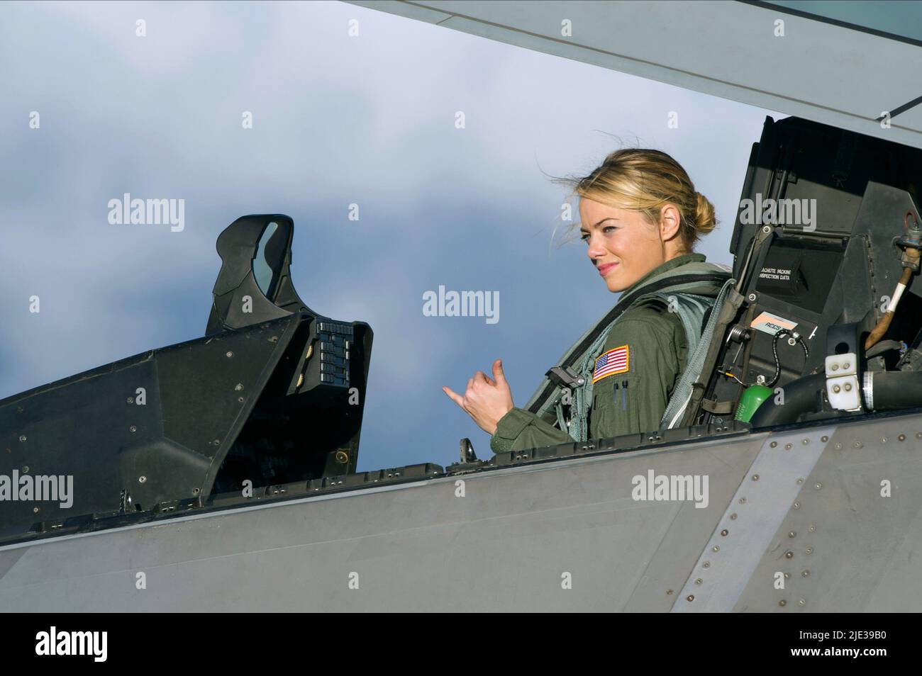 EMMA STONE, ALOHA, 2015 Stock Photo - Alamy