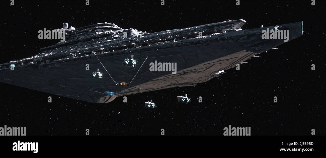 STAR DESTROYER, STAR WARS: EPISODE VII - THE FORCE AWAKENS, 2015 Stock ...