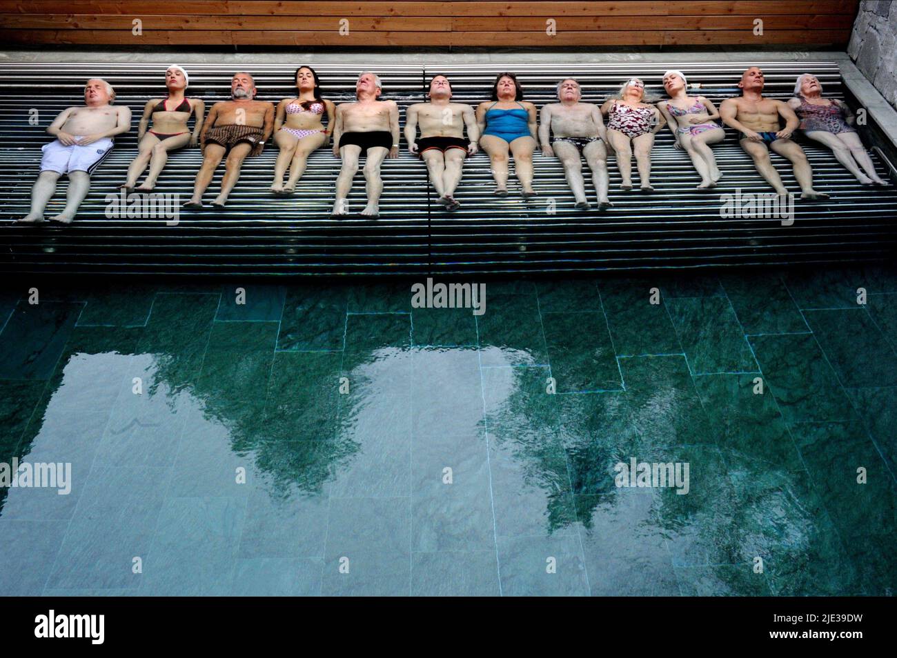 Hotel guest in spa hi-res stock photography and images - Alamy