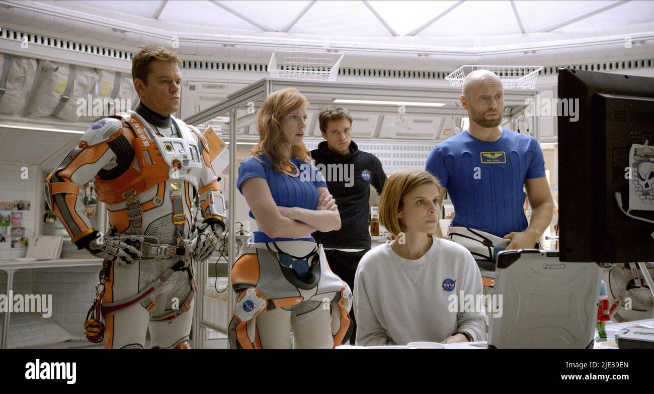 Jessica chastain the martian still hi-res stock photography and images ...