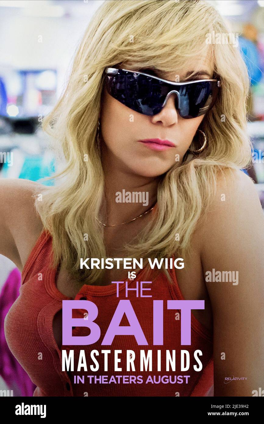 KRISTEN WIIG POSTER, MASTERMINDS, 2015 Stock Photo - Alamy