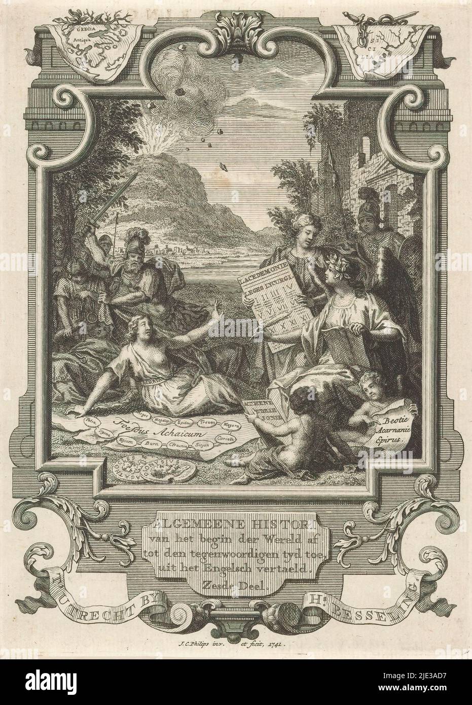 Cartouche maps hi-res stock photography and images - Alamy