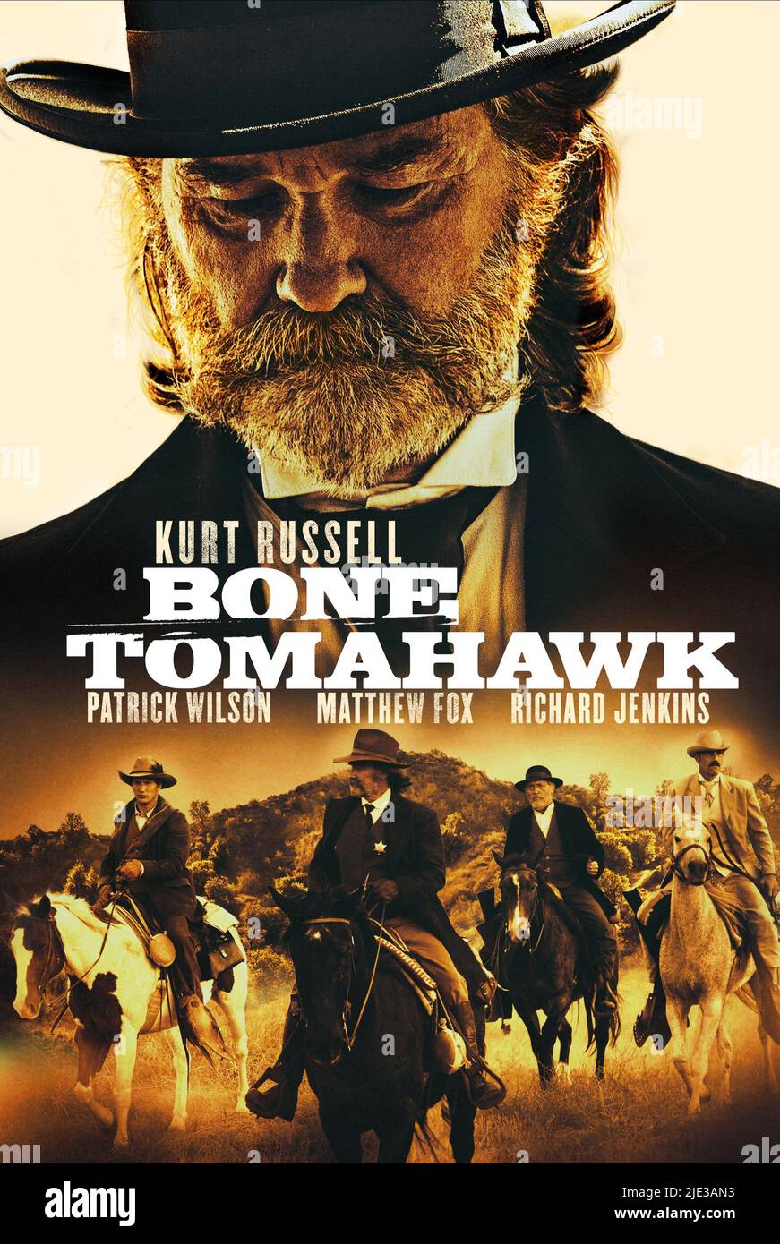 KURT RUSSELL POSTER, BONE TOMAHAWK, 2015 Stock Photo - Alamy
