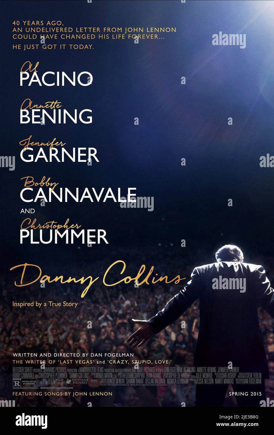 AL PACINO MOVIE POSTER, DANNY COLLINS, 2015 Stock Photo - Alamy