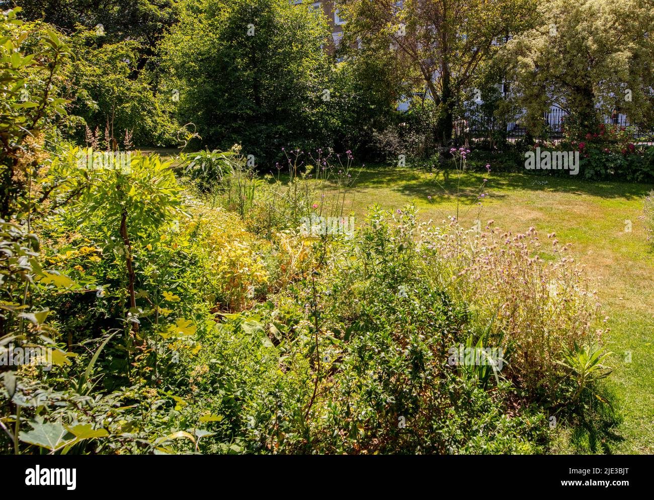 The gardens of markham square hi-res stock photography and images - Alamy