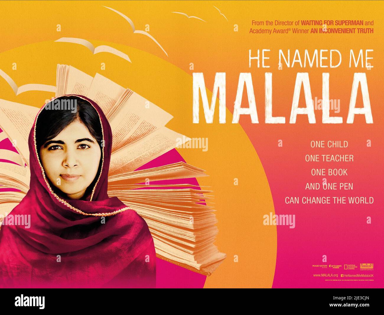Malala yousafzai poster hi-res stock photography and images - Alamy