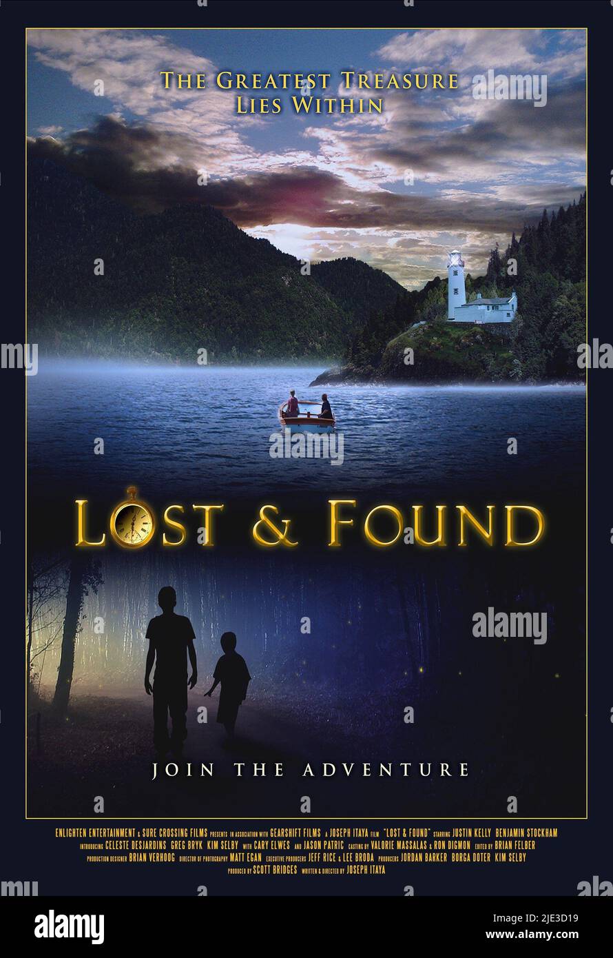 MOVIE POSTER, LOST and FOUND, 2015 Stock Photo - Alamy
