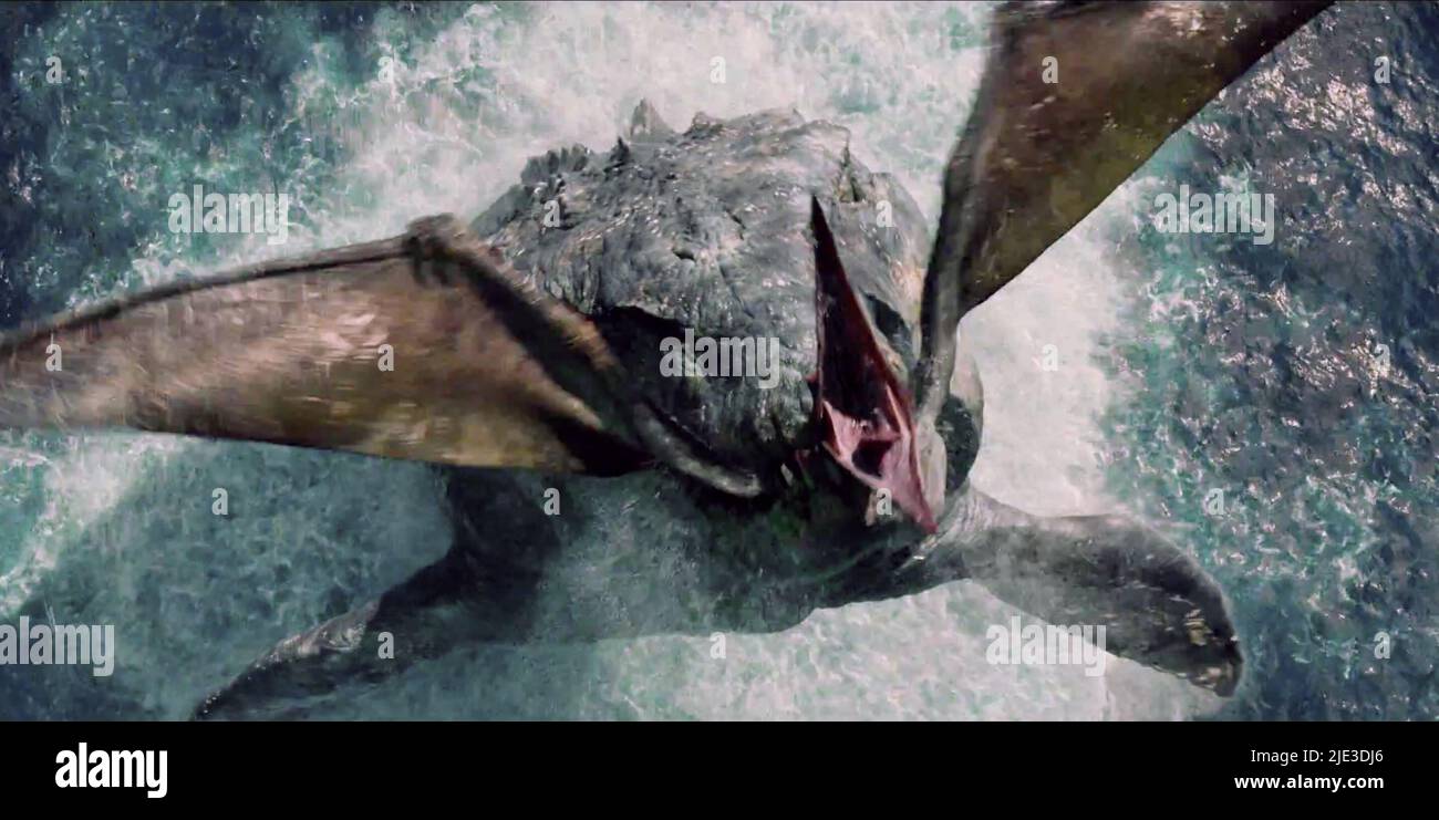 MOSASAURUS, JURASSIC WORLD, 2015 Stock Photo - Alamy