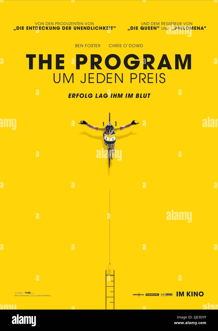MOVIE POSTER, THE PROGRAM, 2015 Stock Photo - Alamy