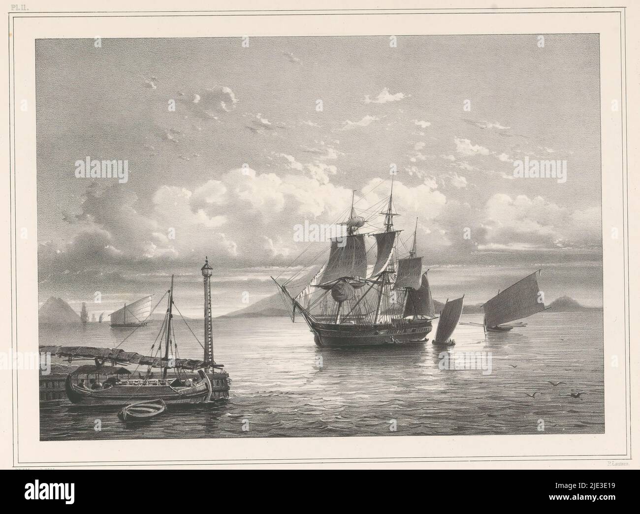View of the Sunda Strait, View of the Sunda Strait, taken at Carnation ...