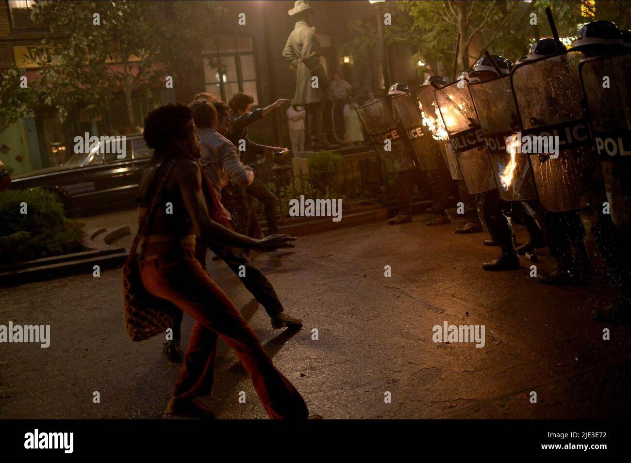 RIOT SCENE, STONEWALL, 2015 Stock Photo - Alamy
