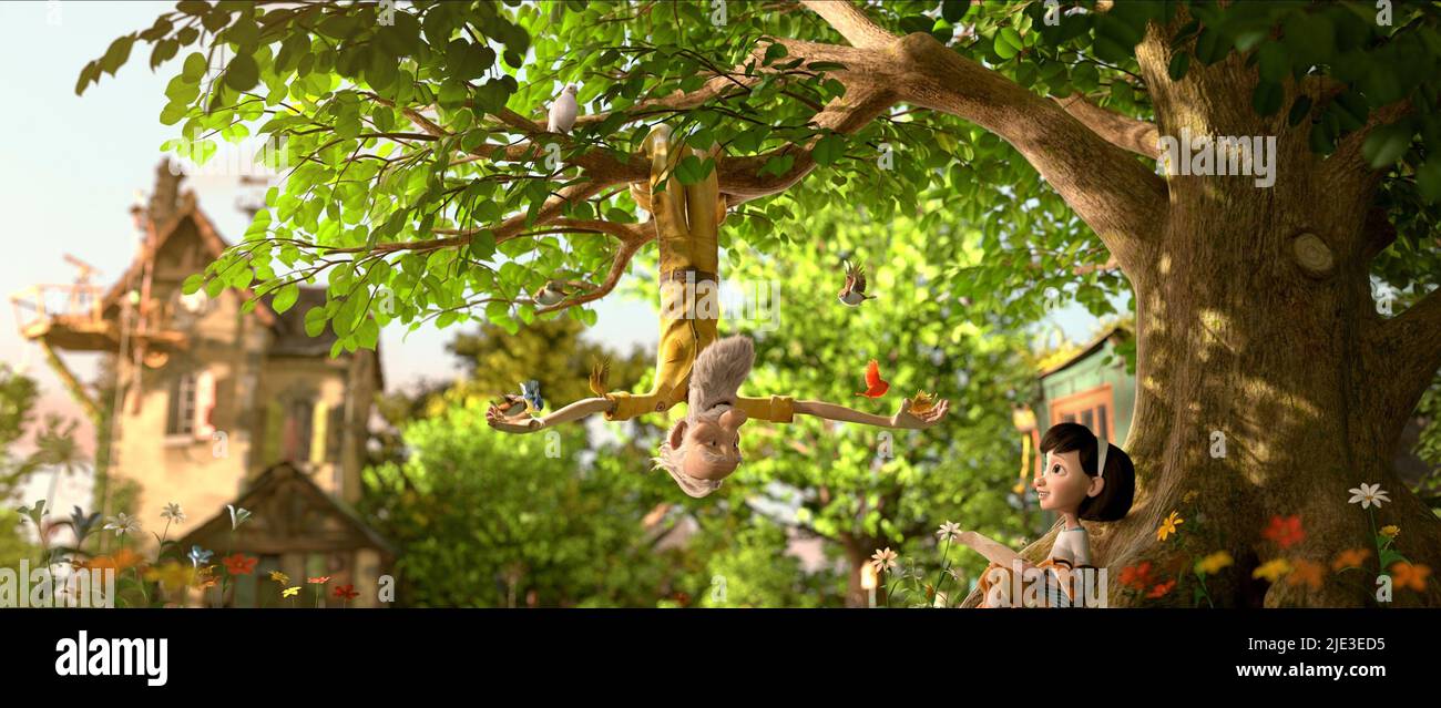 AVIATOR,GIRL, THE LITTLE PRINCE, 2015 Stock Photo - Alamy