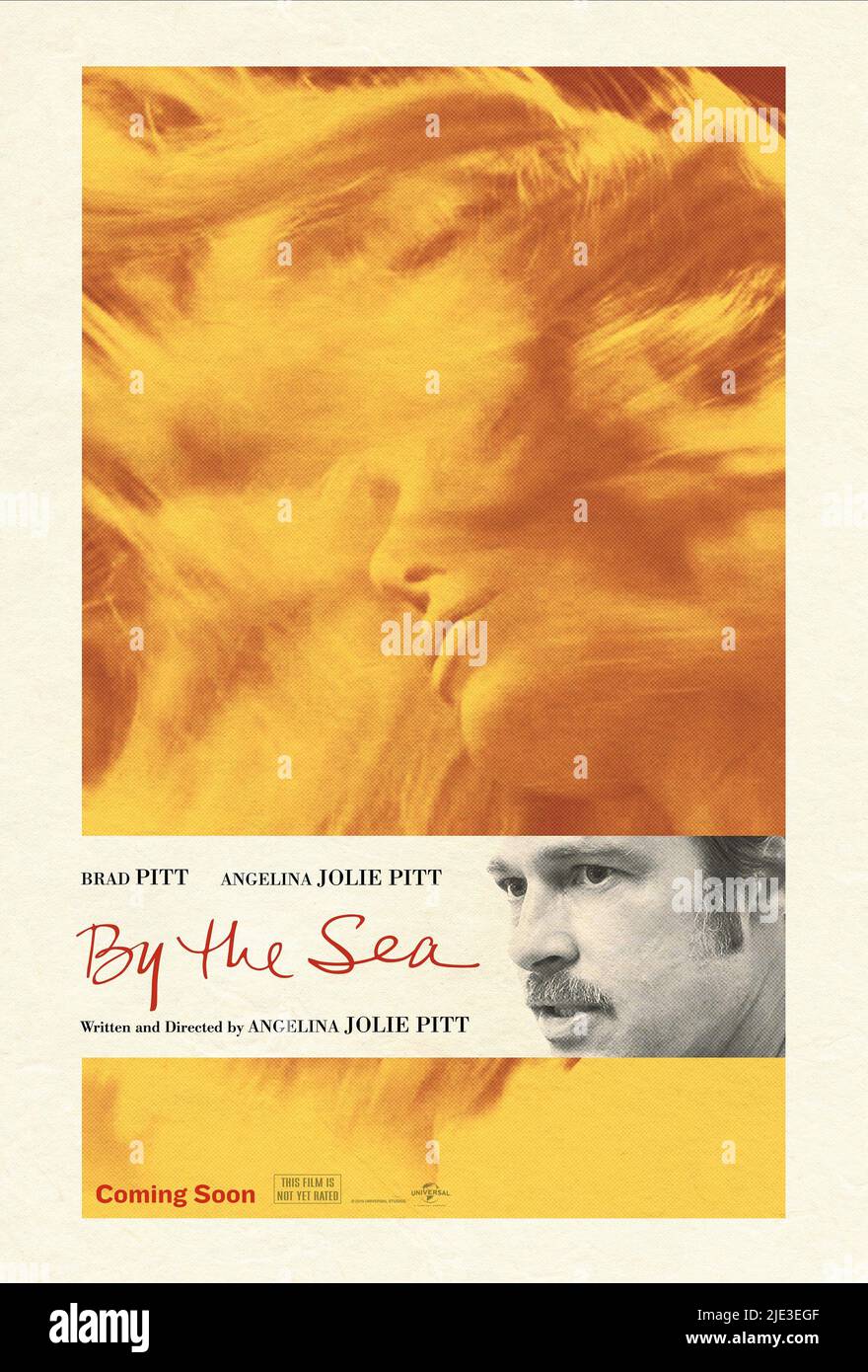JOLIE,POSTER, BY THE SEA, 2015 Stock Photo - Alamy