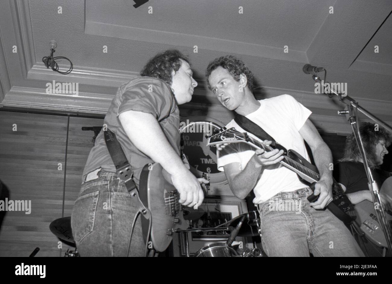 English guitarist Bernie Marsden and American tennis player John ...