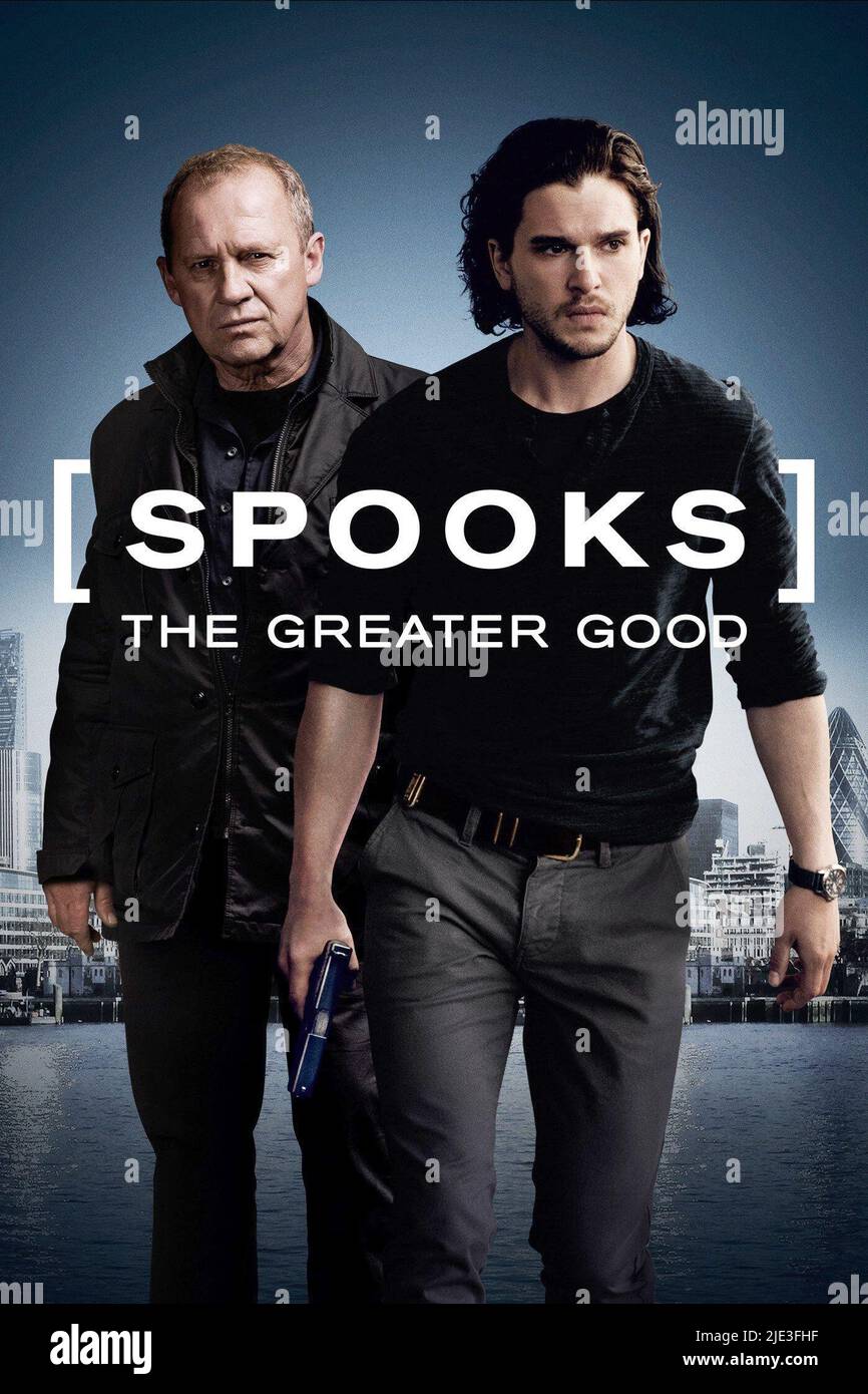 FIRTH,POSTER, SPOOKS: THE GREATER GOOD, 2015 Stock Photo - Alamy