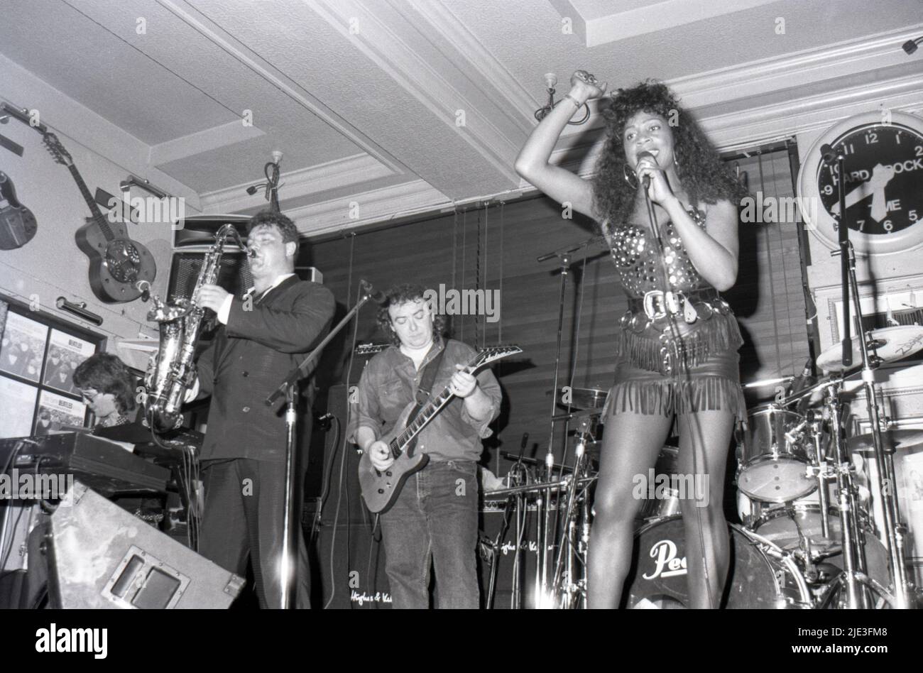 Saxophonist Raf Ravenscroft, guitarist Bernie Marsden and singer Monica ...