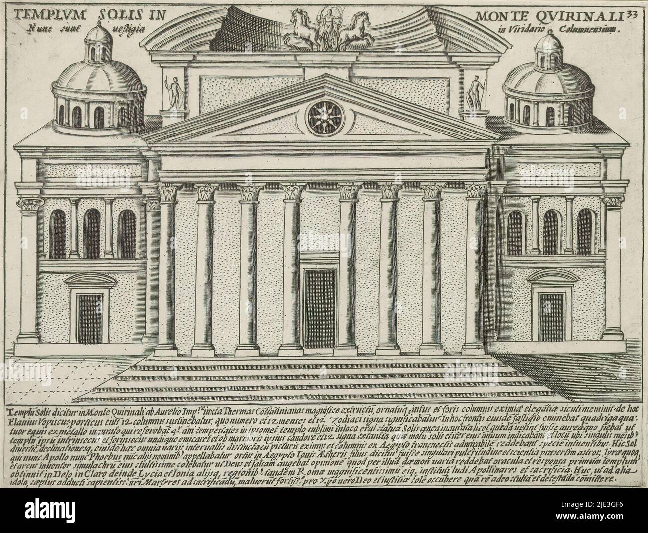 Templum solis hi-res stock photography and images - Alamy