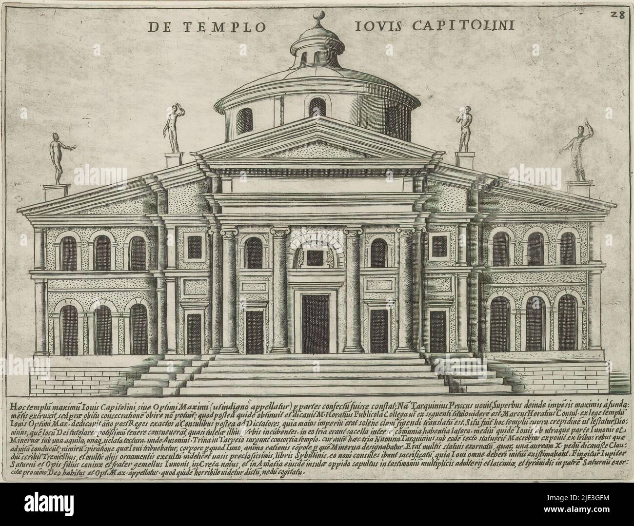 Temple of jupiter optimus maximus hi-res stock photography and images ...