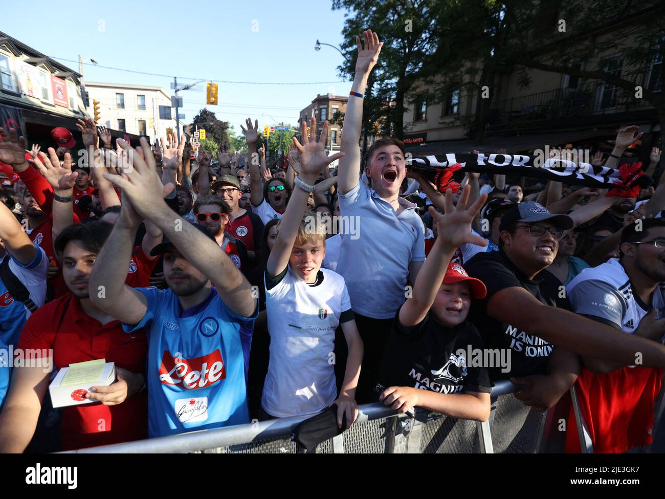 Toronto football club fans hi-res stock photography and images - Alamy