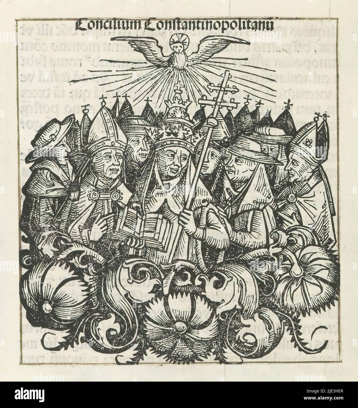 Council of Constantinople II, Concilium Constantinopolitanum (title on ...