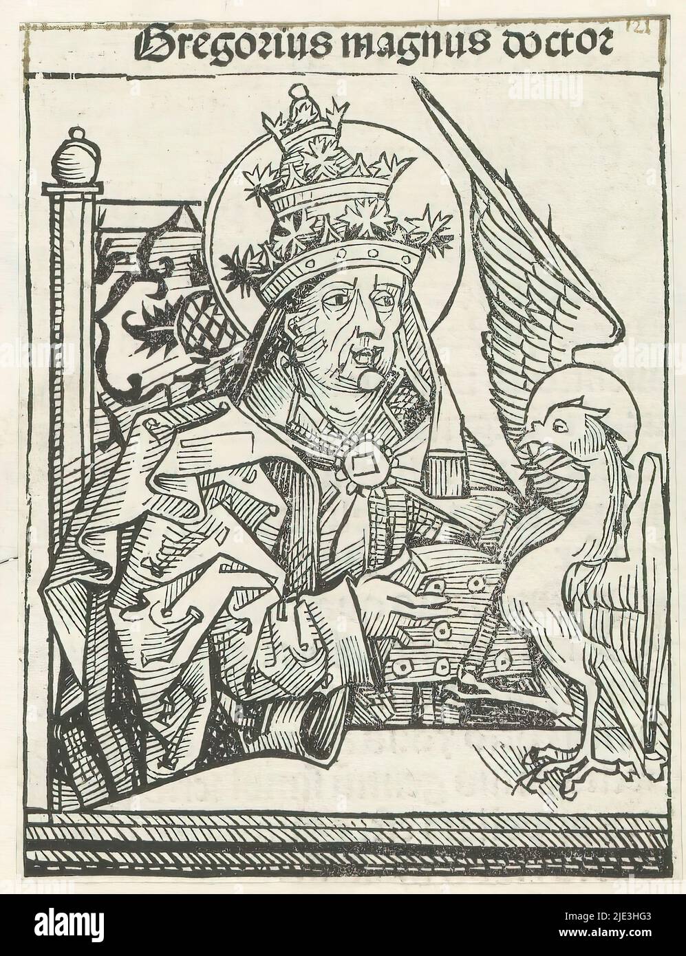 Pope Gregory I, Gregory magnus doctor (title on object), Liber ...